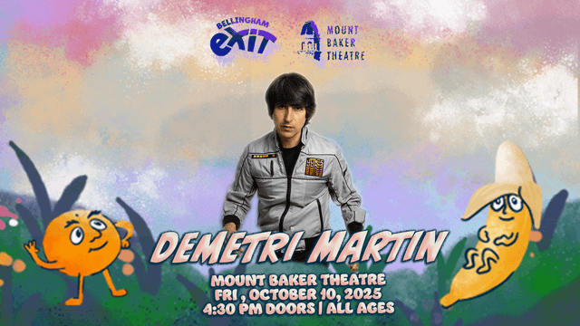 Demetri Martin | Mount Baker Theatre